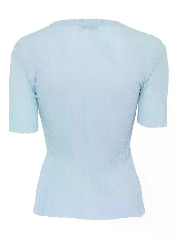 MANUEL RITZ Ribbed T-shirt