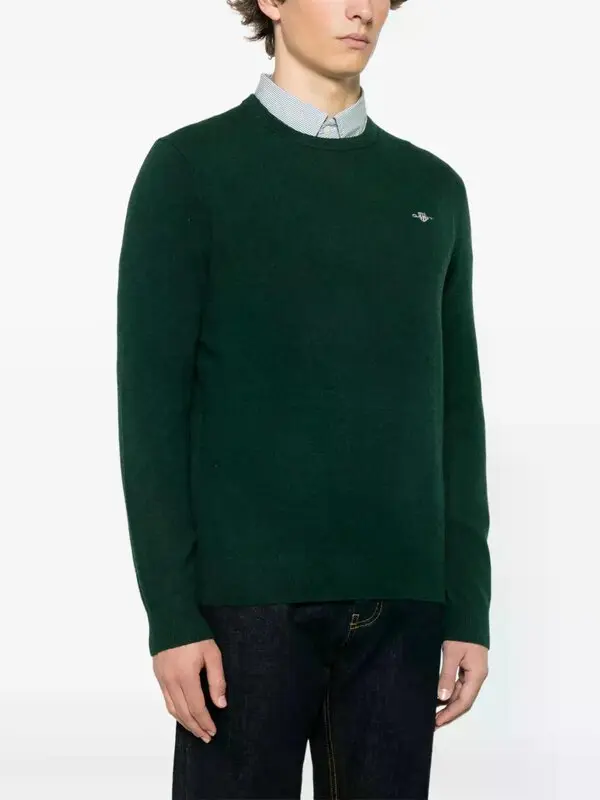 Gant Fine-knit Sweater - Green