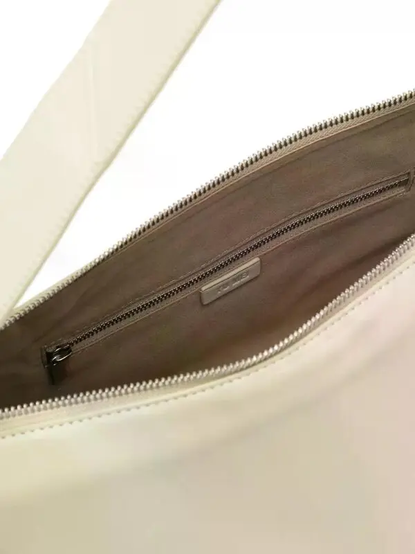 YU MEI Antonia Leather Shoulder Bag - Neutrals