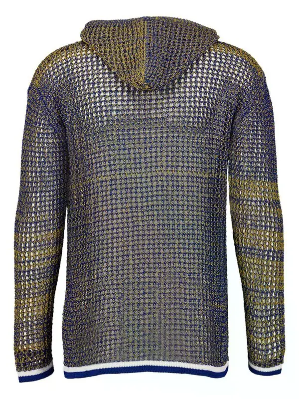 Marni Two-tone Knit Hoodie