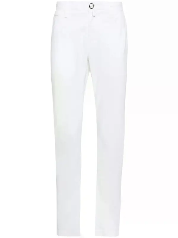 Jacob Cohen Bobby Slim-fit Chinos - White