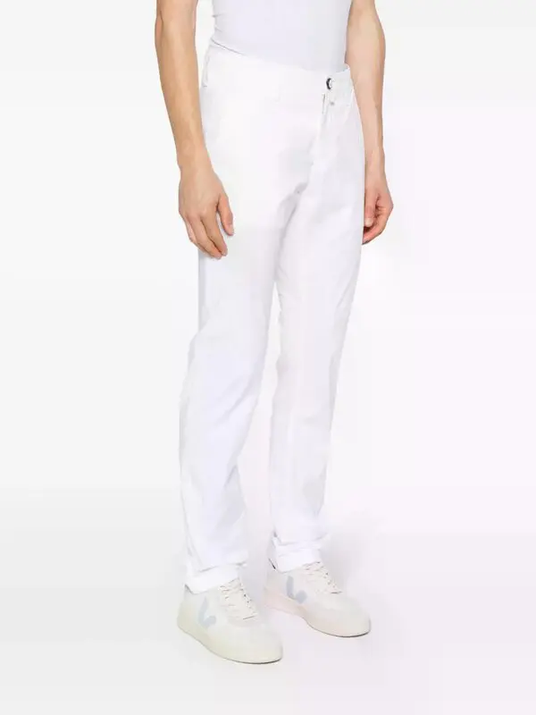 Jacob Cohen Bobby Slim-fit Chinos - White