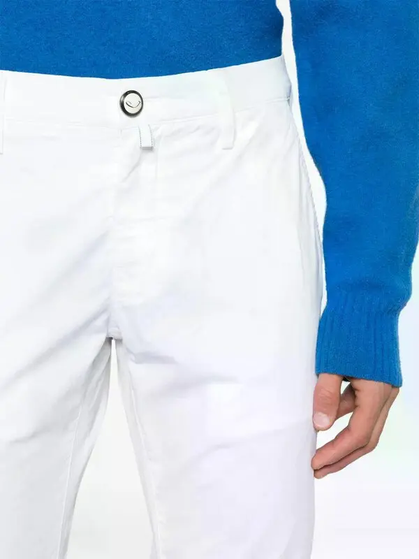 Jacob Cohen Bobby Slim-fit Chinos - White