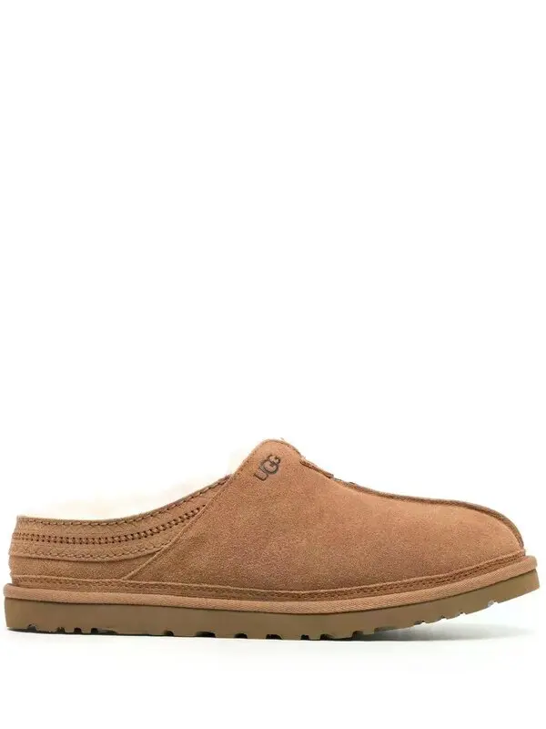 UGG Neuman Shearling-lined Slippers - Brown