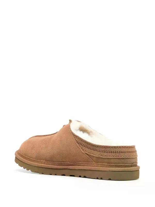 UGG Neuman Shearling-lined Slippers - Brown