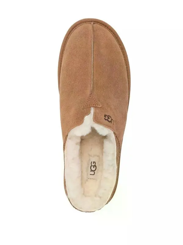 UGG Neuman Shearling-lined Slippers - Brown