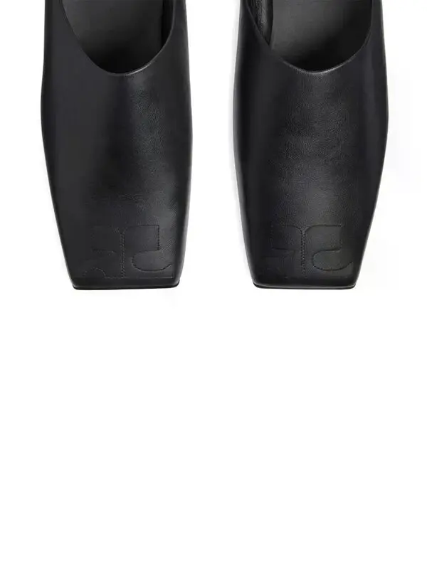 COURREGES Heritage Mules - Black