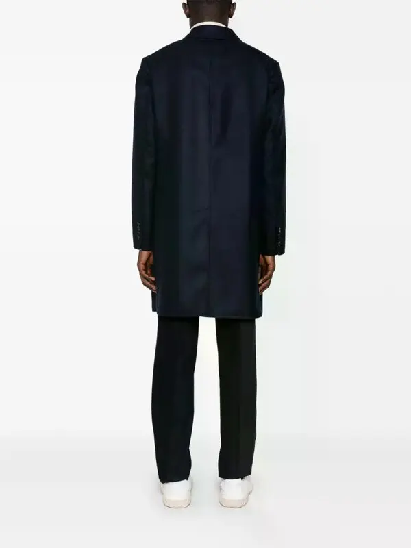 Brioni Felted Twill Weave Coat