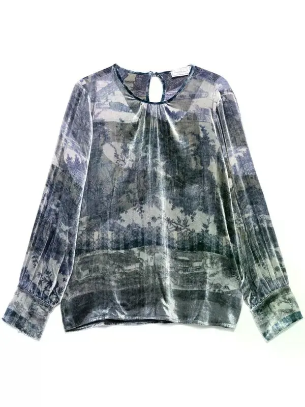PIERRE-LOUIS MASCIA Kanpur Top - Blue