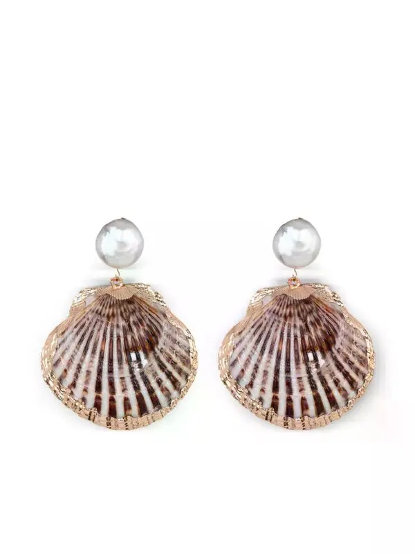 JENNIFER BEHR X Julia Berolzheimer Folly Earrings - White