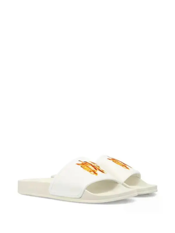 Palm Angels Pa Monogram Pool Slides