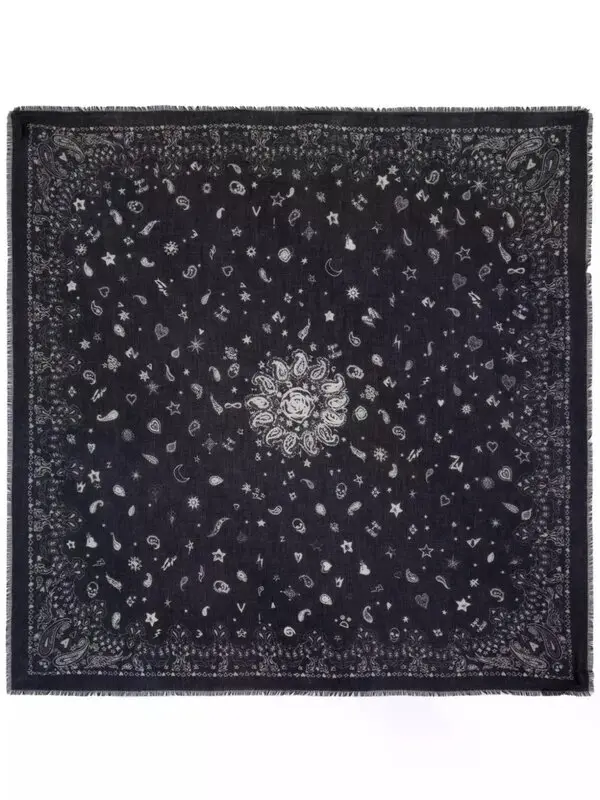 Zadig&Voltaire Maddie Scarf - Black