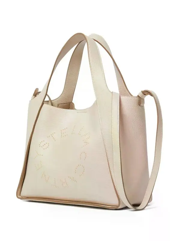 Stella McCartney Logo-appliqué Tote Bag - Neutrals