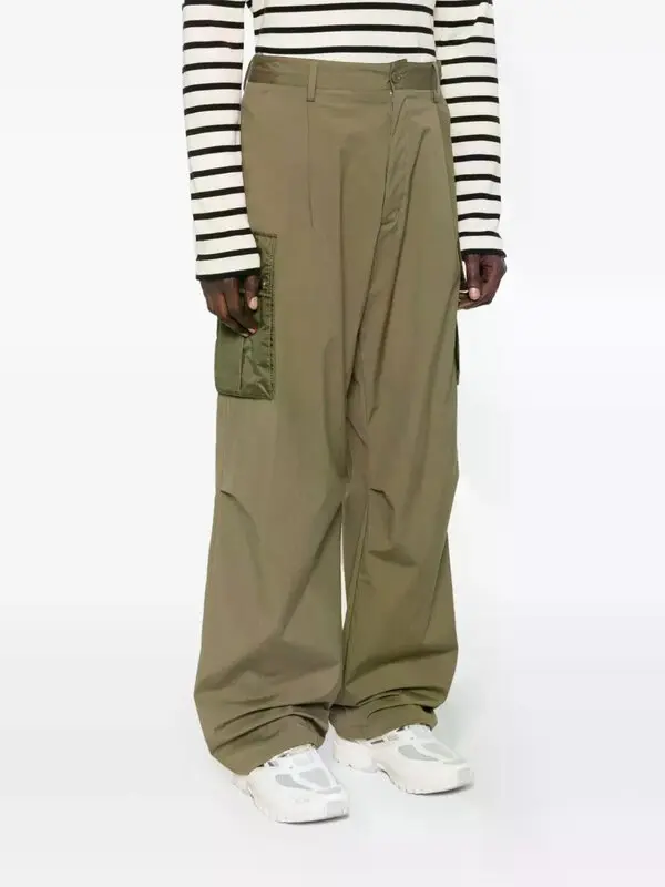Moncler Appliqué-logo Cargo Trousers