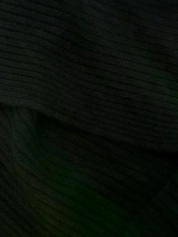 N.peal Short Ribbed Scarf