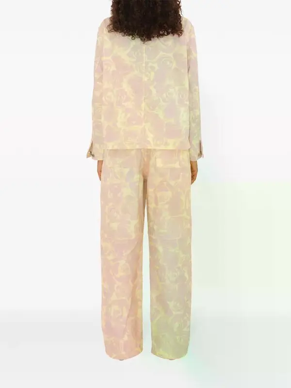 Burberry Floral Print Cotton Jacket