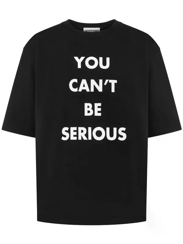 Moschino Graphic-print Cotton T-shirt