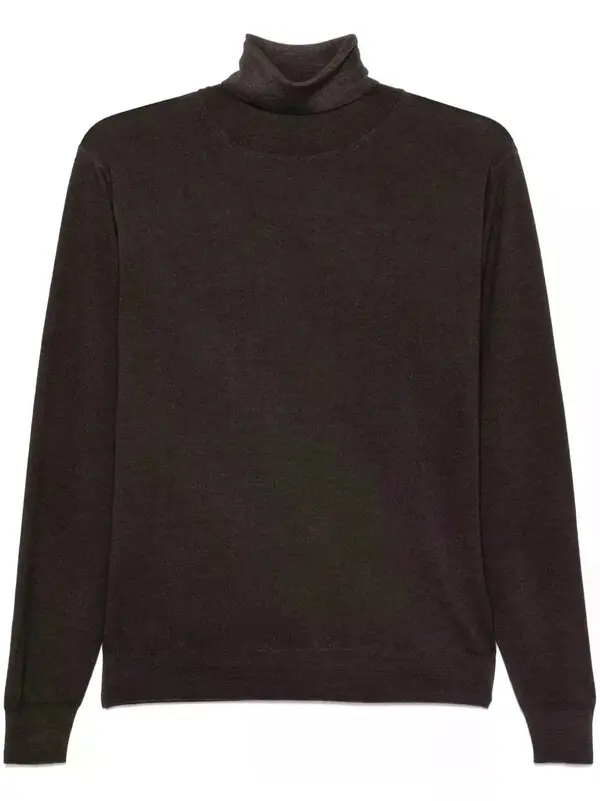 DELL'OGLIO Merino-wool Turtleneck Sweater