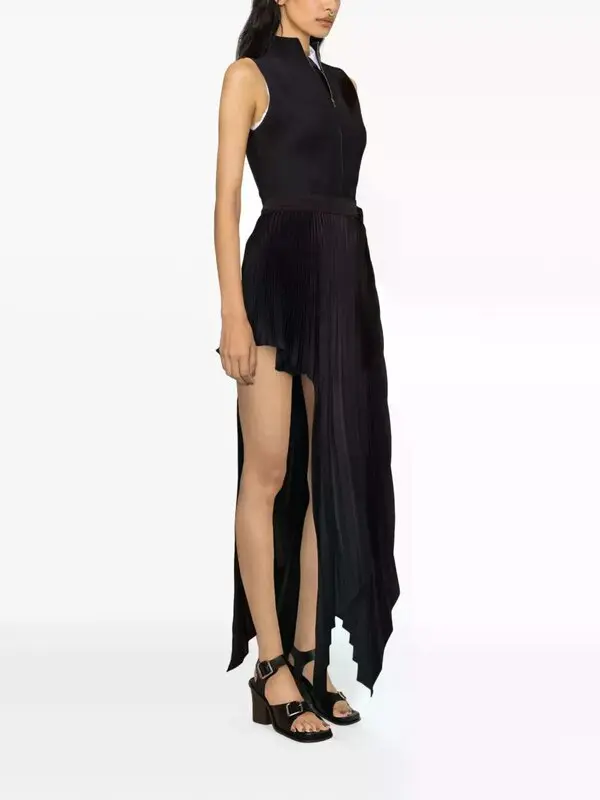 PETER DO Sliced Pleated Wrap Skirt