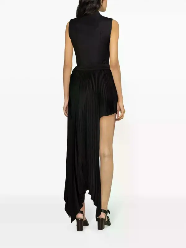 PETER DO Sliced Pleated Wrap Skirt