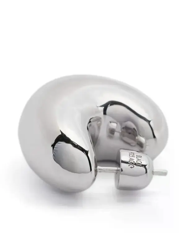 MARIA BLACK Tryvann Dome Earrings - Silver