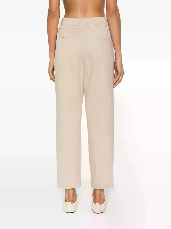 Brunello Cucinelli Cropped Tapered Track Pants