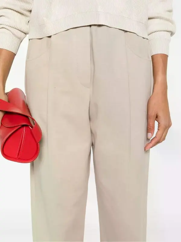 Brunello Cucinelli Cropped Tapered Track Pants