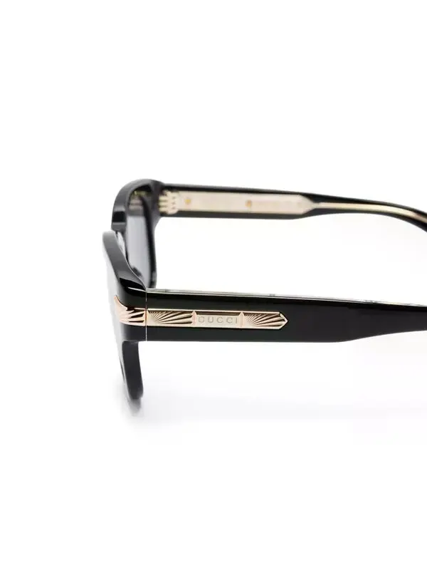 Gucci Square-frame Sunglasses - Black