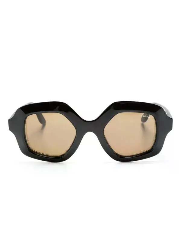 LAPIMA Cecilia Oversized Sunglasses - Black