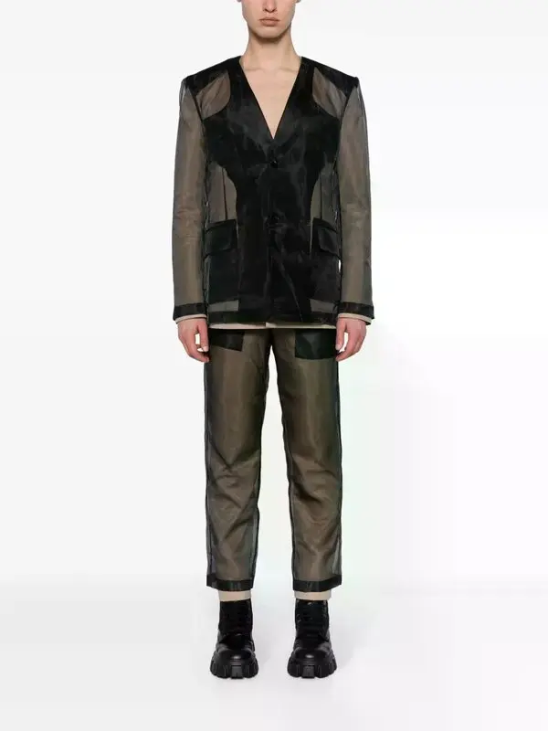 FENG CHEN WANG Reversible Layered Trousers