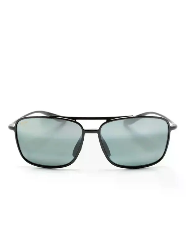 Maui Jim Kaupo Gap Mirrored Sunglasses - Black
