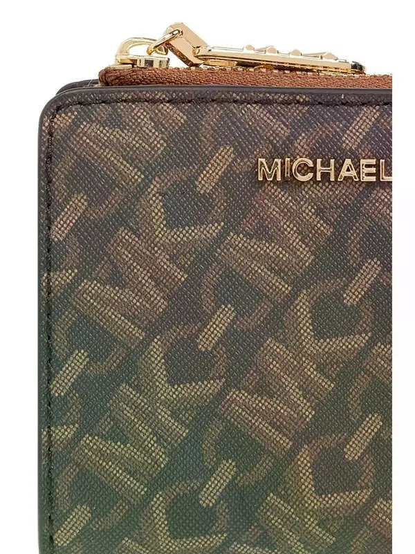 Michael Kors Logo Print Wallet