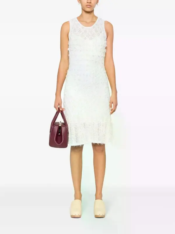 Chloé Frayed Mini Dress