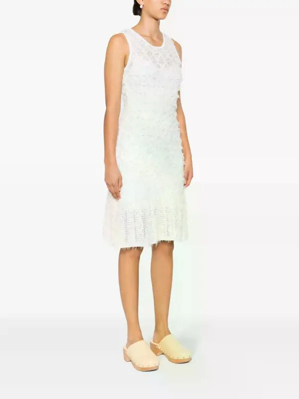 Chloé Frayed Mini Dress