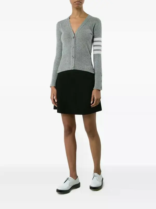 Thom Browne Four-stripe Cashmere Cardigan