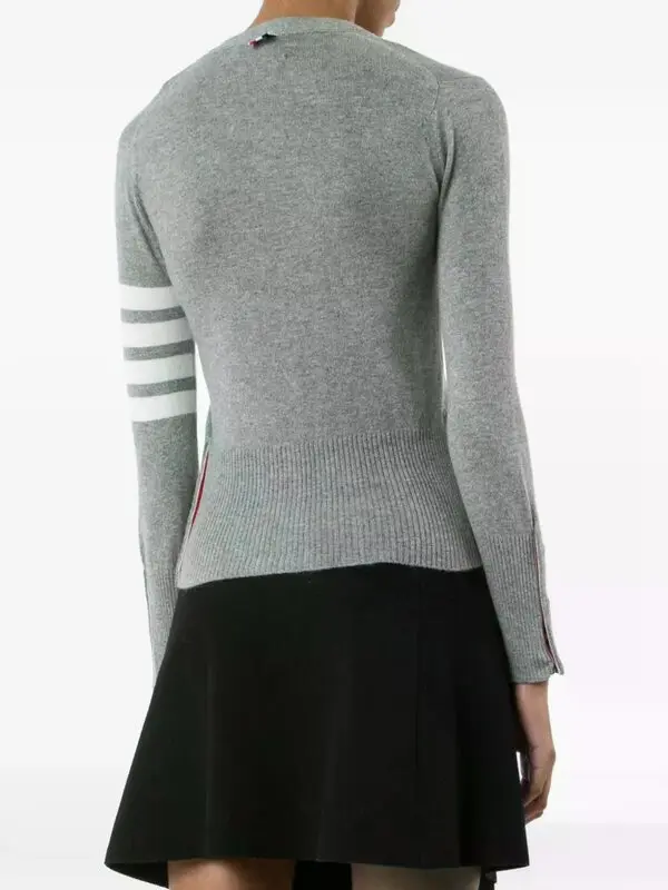 Thom Browne Four-stripe Cashmere Cardigan