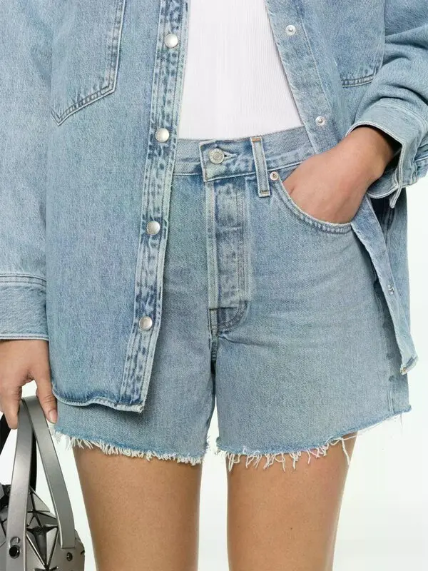 AGOLDE Parker Denim Shorts