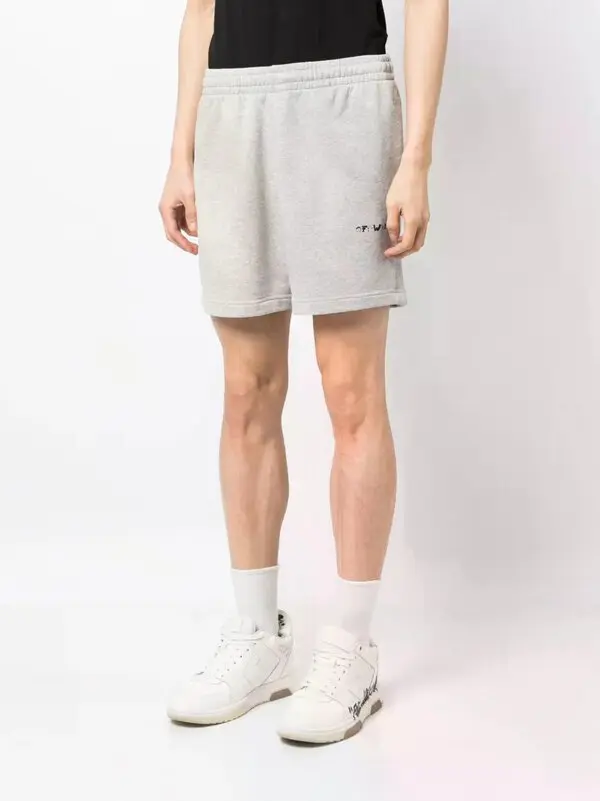 Off-White Logo-print Track Shorts