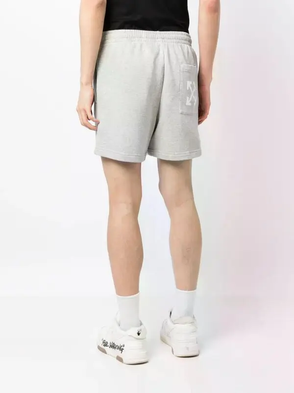 Off-White Logo-print Track Shorts