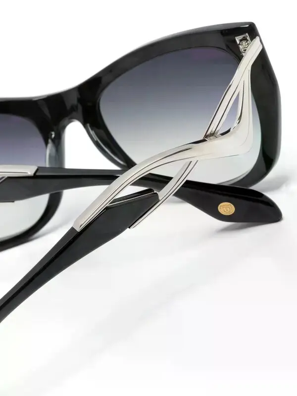 Dita Icelus Butterfly-frame Sunglasses - Black