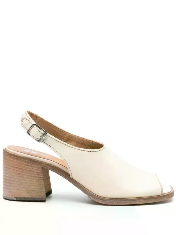 Moma Square-toe Slingback Sandals