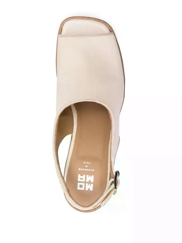 Moma Square-toe Slingback Sandals