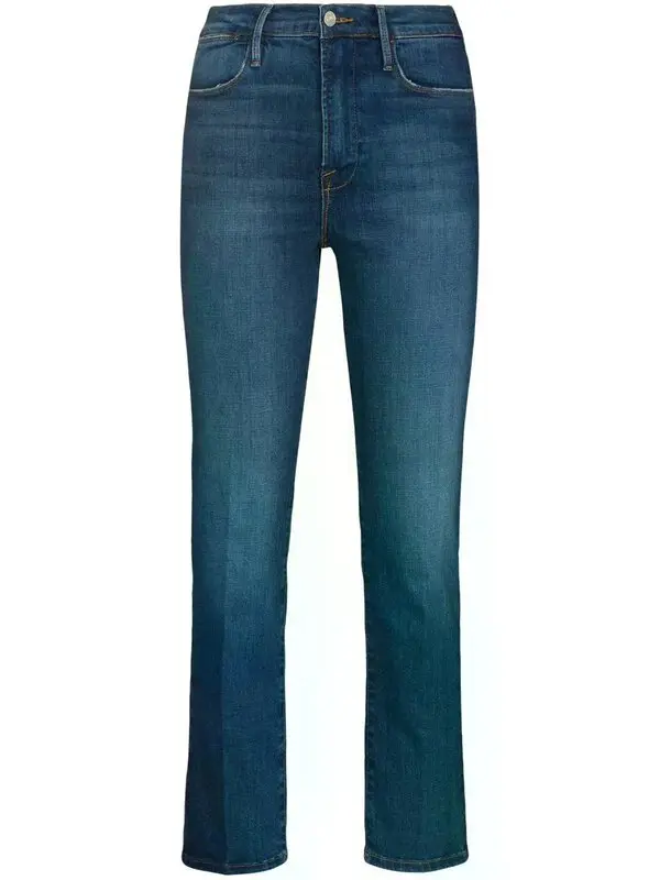 FRAME Le High Straight Jeans
