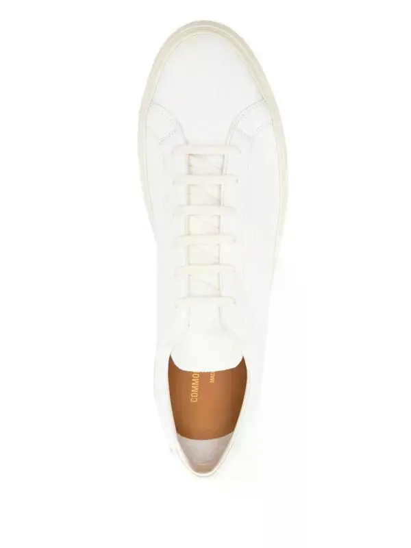 COMMON PROJECTS Panelled Sneakers - White