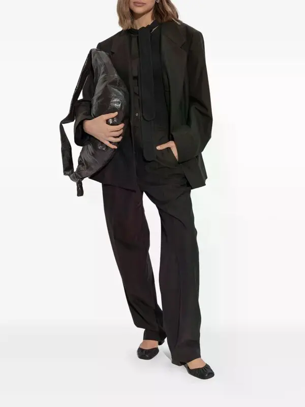 LEMAIRE Double-breasted Blazer - Grey