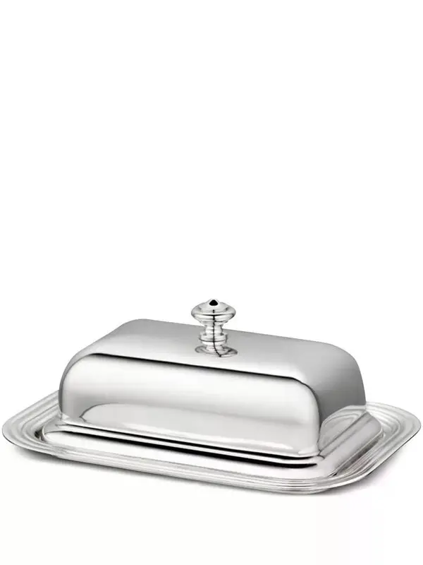 Christofle Albi Butter Dish - Silver