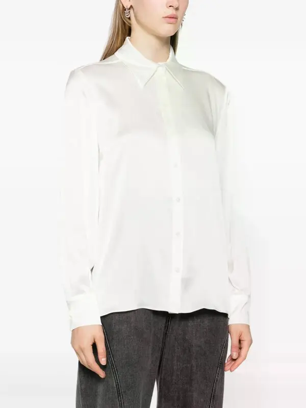 Alberta Ferretti Pointed-collar Shirt