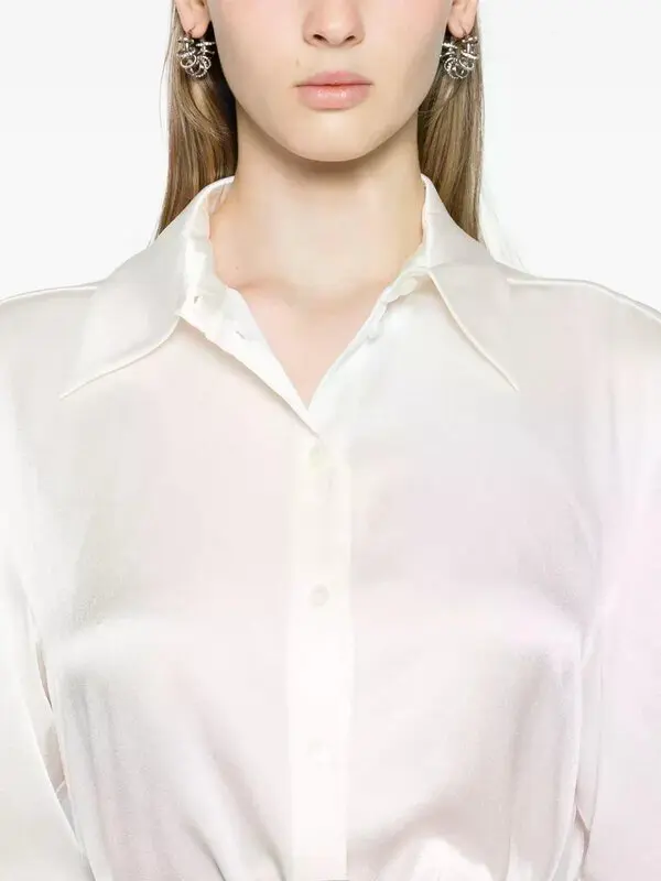 Alberta Ferretti Pointed-collar Shirt
