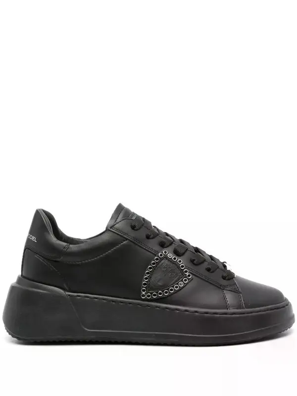 Philippe Model Trés Temple Sneakers - Black