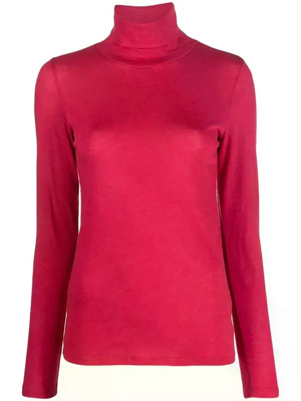 Majestic Filatures Long-sleeved Roll-neck Top